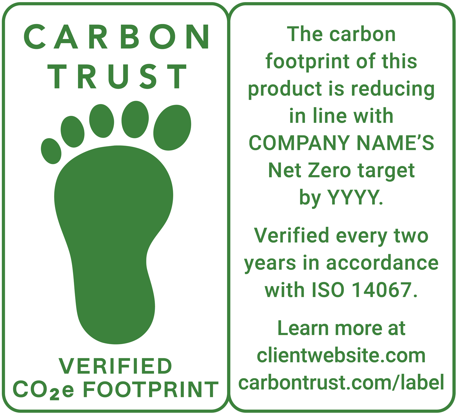 The Carbon Trust label directory