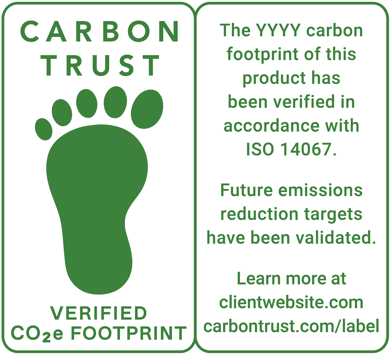The Carbon Trust label directory