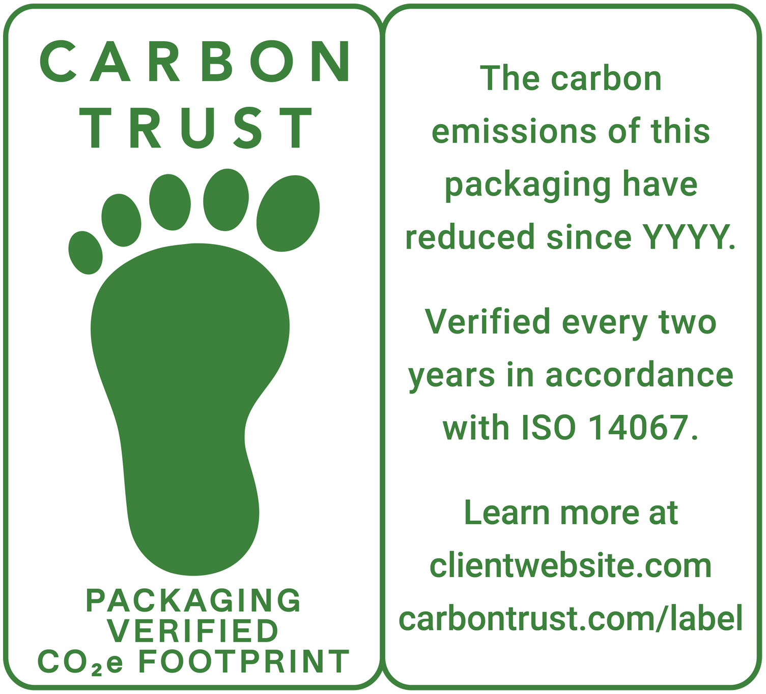 The Carbon Trust label directory